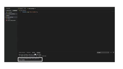 Creating Hello World Application In Nodejs Campcodes