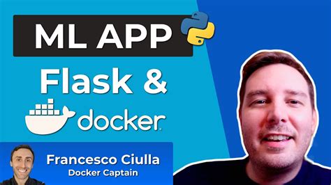 Build A Machine Learning App From Scratch With Flask And Docker Youtube