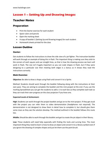 Beginning Flash Actionscript Setting Up And Drawing Images