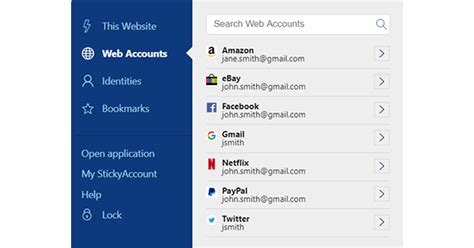 Introducing Sticky Passwords New Browser Extension Menu