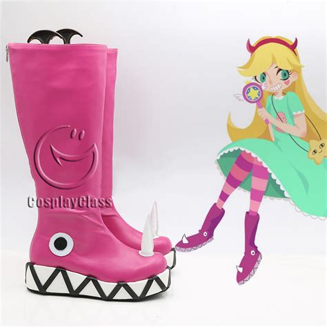 Star Vs The Forces Of Evil Princess Star Butterfly Cosplay Boots