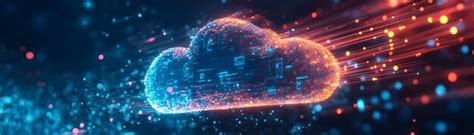 Ai Powered Cloud Computing Frame Concept As A Clean Border Frame Featuring Cloud Icons And Data