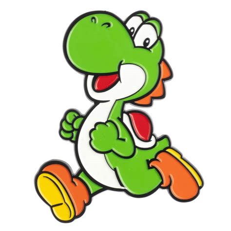 Yoshi Running Lapel Pin Entertainment Earth