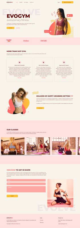 Github Rray524emy Gym React And Typescript Based Gym Landing Page That Has Animation And