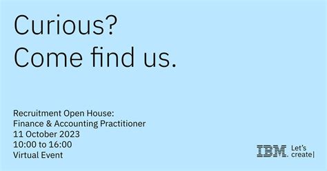 Ibm On Linkedin Virtualrecruitment Openhouse Careeropportunity