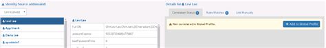 Perform Manual Identity Administration In Global Identity Builder