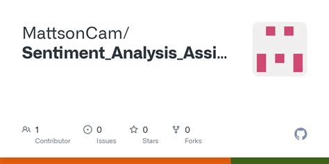 Github Mattsoncamsentimentanalysisassignment