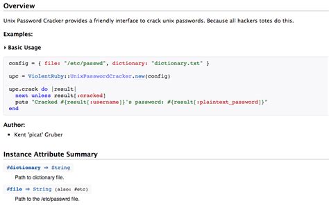 Violent Ruby Unix Password Cracker By Kent Gruber Medium