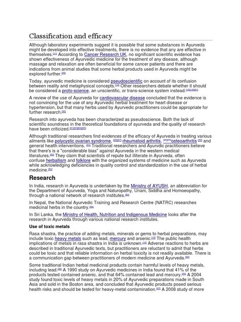 Classification And Efficacy Pdf