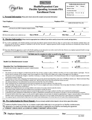 Fillable Online Enrollment Form HealthHub Fax Email Print PdfFiller