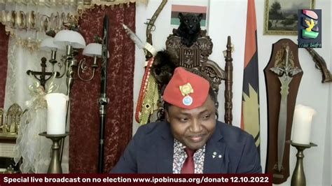 Simon Ekpa Live Special Broadcast Today Youtube