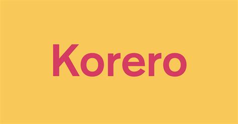 Korero Word Daily