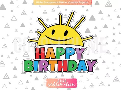 Ryans World Cake Topper Happy Birthday Png Ready To Print Vectorency