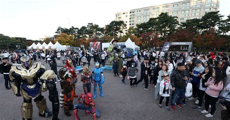 마블 영웅들이 한자리에