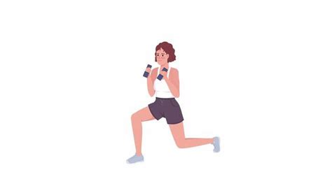 Gym Animation Stock Video Footage For Free Download