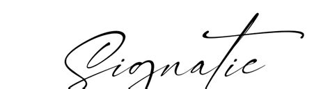 Signatie Font