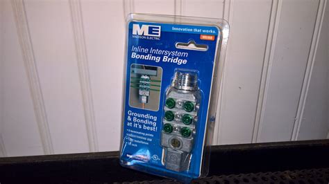 Madison Electric 12 Indooroutdoor Inline Intersystem Bonding Bridge