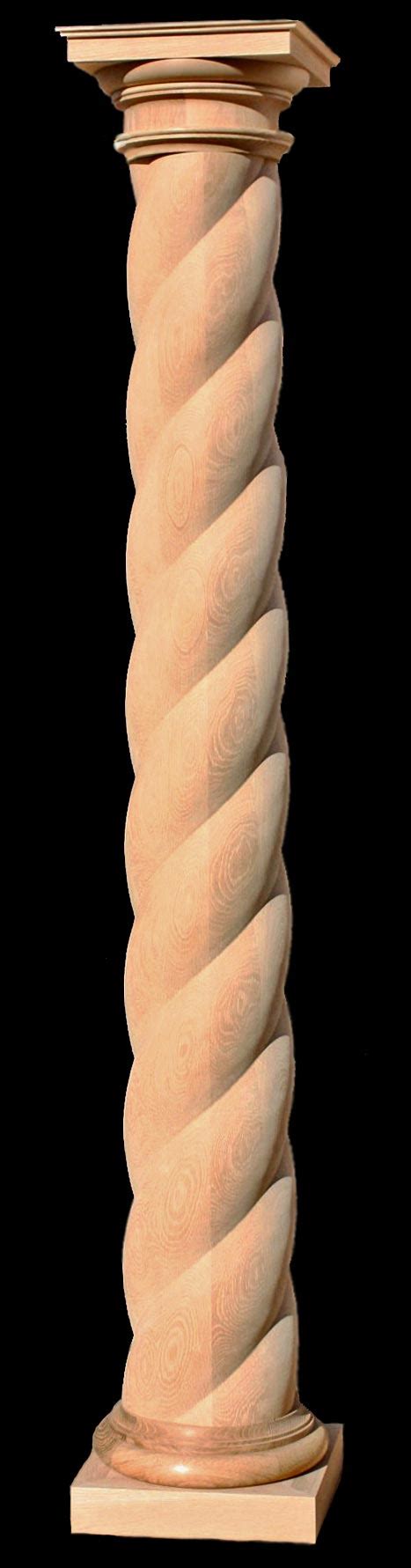 Chadsworth Columns Architectural Wood Columns Tapered Rope