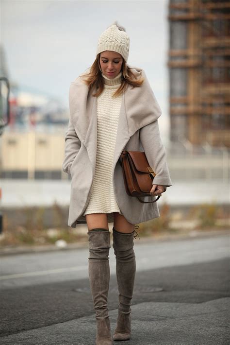 The Sweaterdress The Perfect Last Minute Thanksgiving Outfit Idea