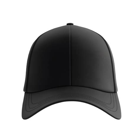 Black Baseball Cap Ai Generative 49629621 Png