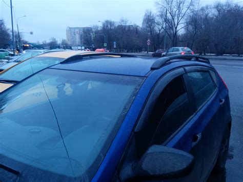 Рейлинги производства APS на солярис — Hyundai Solaris Hatchback, 1,4 л ...
