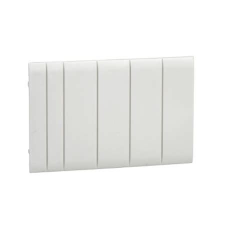 Schneider Single Pole 5m Mcb Dummy Plate White Plastic