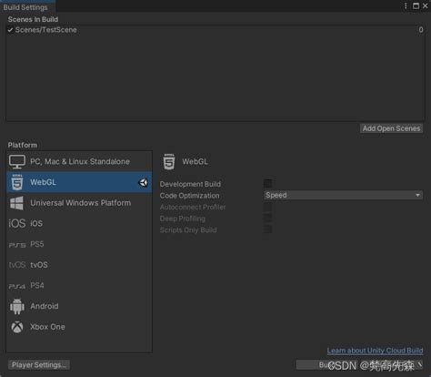 基于unity开发webgl项目加载ab包一unity Webgl梵高先森丶的博客 Csdn博客