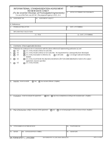 Dd Form 4797 1 Fill Out Sign Online And Download Fillable Pdf