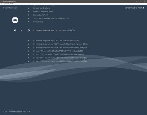 No Mednafen Saturn In Retroarch Page 2 Troubleshooting Launchbox