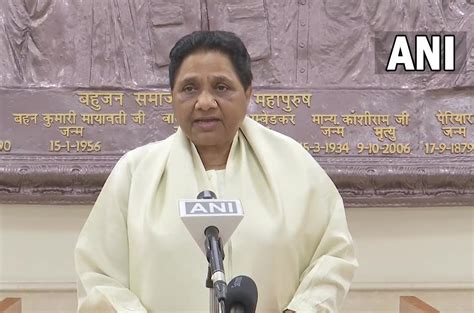 Up Election 2022 Poll Results A Lesson Says Mayawati Terms Bjps