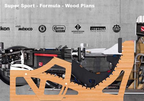 Plans Super Sport F1 Seat Wood Open Sim Rigs