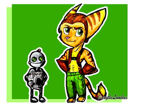 Chibi Ratchet And Clank At By Jinxythelombax On Deviantart