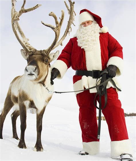 Best Warm Fur Christmas Mens Santa Claus Costume Red Tohittheroad