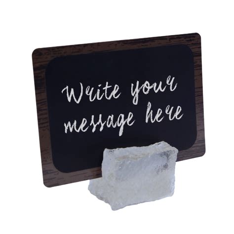 Ice Cube Sign Holder Acrylic Kostklip®