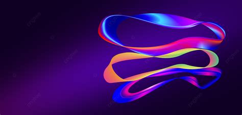 Trendy Ring Contrasting Color Gradient Background Contrast Color