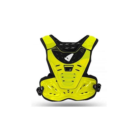 Plastron Motocross Ufo Plast Reactor Jaune Plastron Motocross Ufo Plast Reactor Jaune