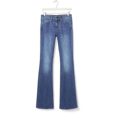 Light Wash Flare Jeans For Women