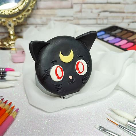 Espelho M O Escova Gata Gatinha Luna Lua Sailor Moon Crystal Acess Rio Alternativo Anime