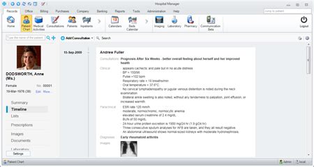 User Interface Overview Sidebar Guide Patient Manager