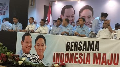Daftar Tkn Prabowo Gibran Politisi Ulama Hingga Purnawirawan