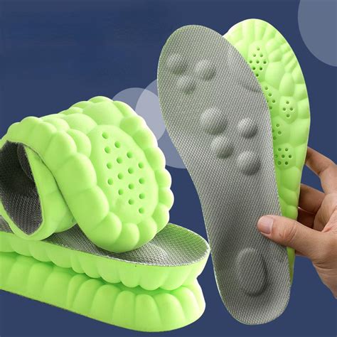 Купить 4D Спортивная стелька для мужчин/женщин из искусственной кожи с ...