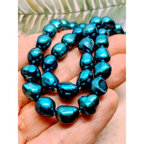 Blue Nuggets Fresh Water Pearls 10mx7mm