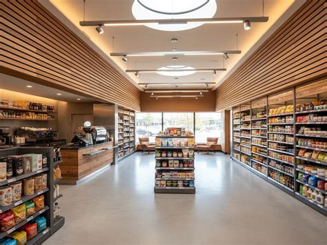 Convenience Store Interior Design Color Lighting Materials Jaycomp