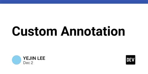 Erik Thauvin On Linkedin Custom Annotation