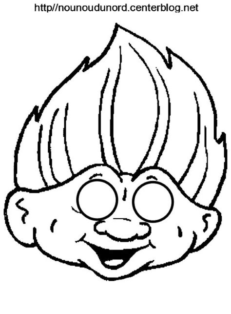 Activite Masque A Imprimer Masque A Imprimer Coloriage Trolls