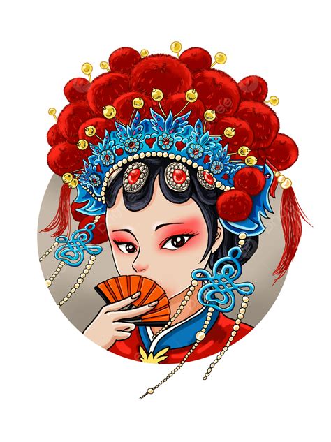 Peking Opera Png Image Peking Opera Guochao Peking Opera Girls