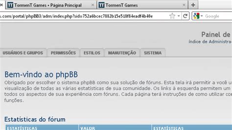 Instalar Style No Phpbb3 Youtube