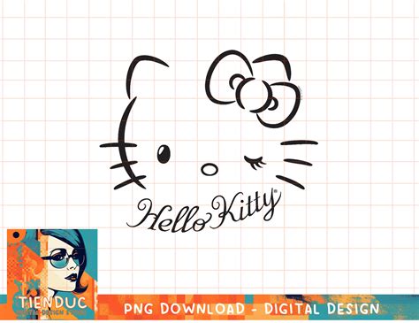 Hello Kitty Winking Tee Copy Png Inspire Uplift
