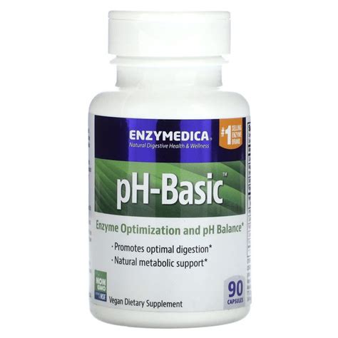 Enzymedica Ph Basic Ферменты 90 капсул купить с доставкой по