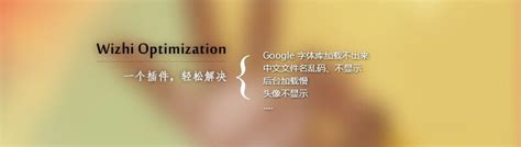 wordpress 优化和清理插件 wizhi optimization wordpress智库